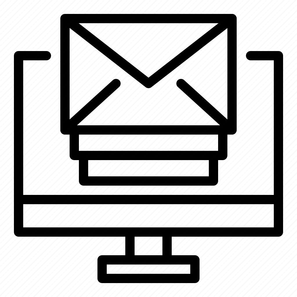Email, inbox, message, monitor icon - Download on Iconfinder Email, inbox, message, monitor icon - Download on Iconfinder