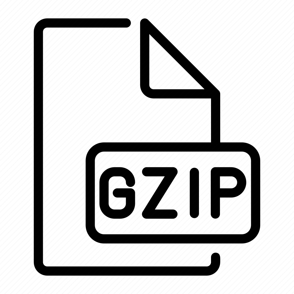 Gzip, file, extension, format, type, docu icon - Download on Iconfinder Gzip, file, extension, format, type, docu icon - Download on Iconfinder
