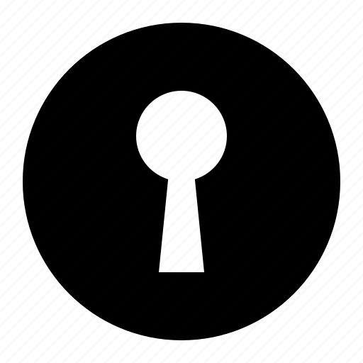 Circle, keyhole, lock, protect, secure, security icon - Download on ... Circle, keyhole, lock, protect, secure, security icon - Download on ...